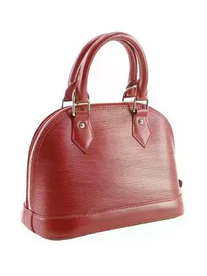 LOUIS VUITTON 2013 Epi Alma Bb Satchel - Red