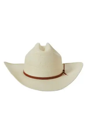 Brixton Laredo Straw Cowboy Hat