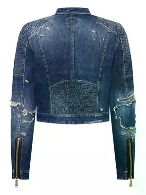 Dsquared2 Denim Biker Jacket