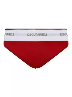 Dsquared2 Logo-detail Briefs - Red