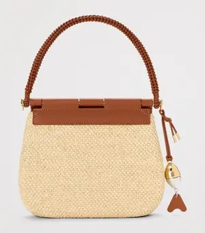 Loewe X Paula’s Ibiza Medium Raffia Pescador Bag - Beige