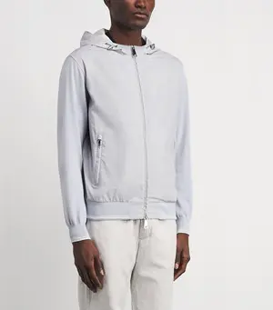 Paul & Shark Hybrid Zip-up Hooded Jacket