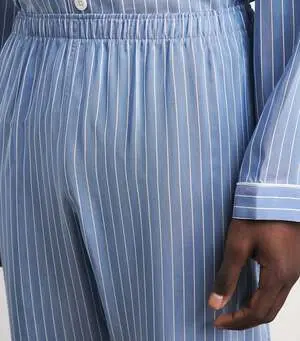 Zimmerli Stripe Long-sleeve Pyjama Set