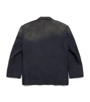 Balenciaga Wool Faded Blazer