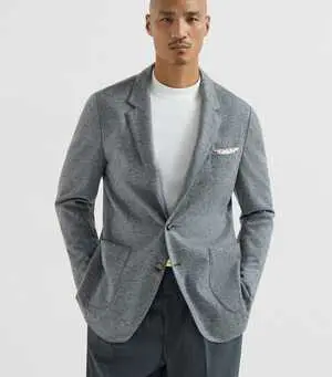Brunello Cucinelli Cashmere Jersey Blazer