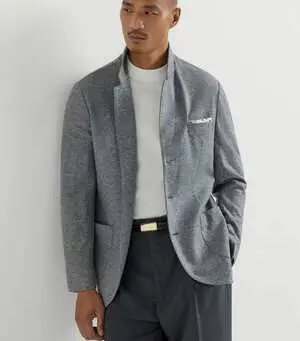 Brunello Cucinelli Cashmere Jersey Blazer