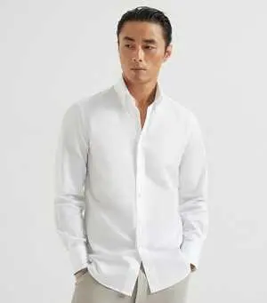 Brunello Cucinelli Cotton Slim Shirt