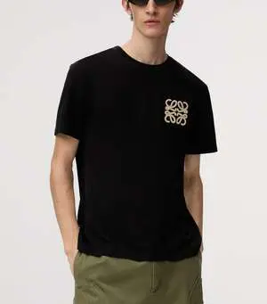 Loewe X Paula's Ibiza Anagram Relaxed T-shirt - Black