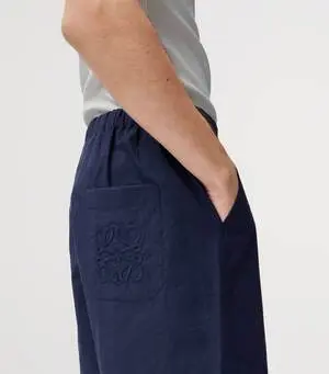 Loewe X Paula’s Ibiza Poplin Shorts