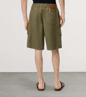 Loewe X Paula's Ibiza Cargo Shorts - Green
