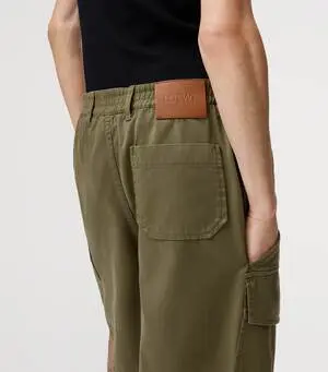 Loewe X Paula's Ibiza Cargo Shorts - Green