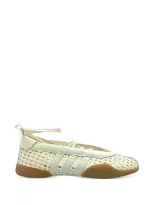 Adidas Taekwondo Mei Woven Lace-up Sneakers - Neutrals