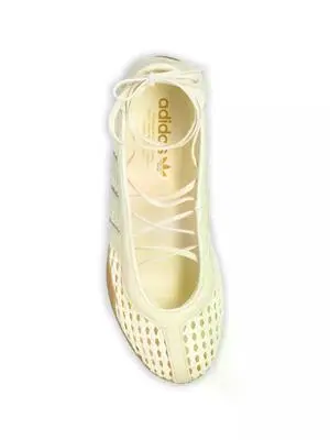 Adidas Taekwondo Mei Woven Lace-up Sneakers - Neutrals