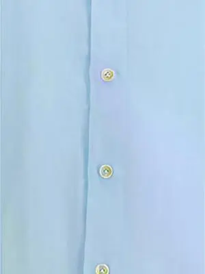 FINAMORE 1925 Tokyo Long-sleeve Shirt - Blue