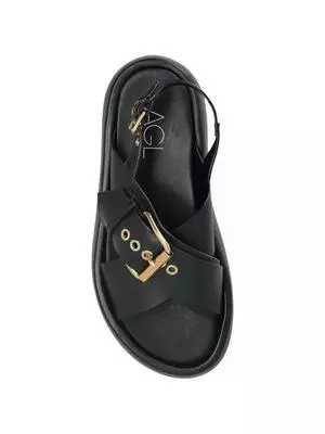 Agl Bulle Buckle-detail Crossover Sandals