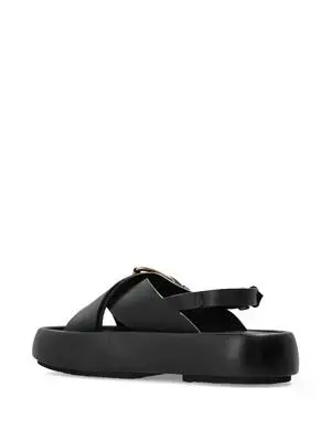 Agl Bulle Buckle-detail Crossover Sandals