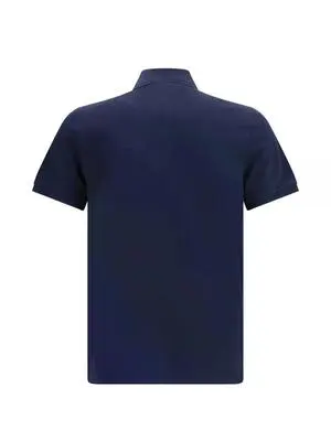 Moose Knuckles Everett Logo-plaque Polo Shirt - Blue