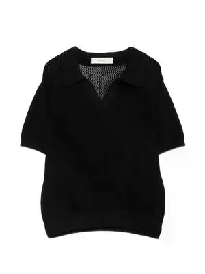 DUNST Short-sleeve Polo Shirt - Black