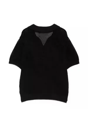 DUNST Short-sleeve Polo Shirt - Black