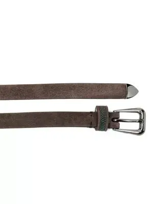 Brunello Cucinelli Leather Belt - Brown