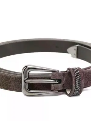 Brunello Cucinelli Leather Belt - Brown