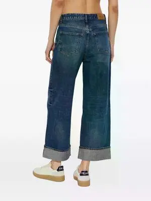 SAMSOE SAMSOE Faded Turn-up Jeans