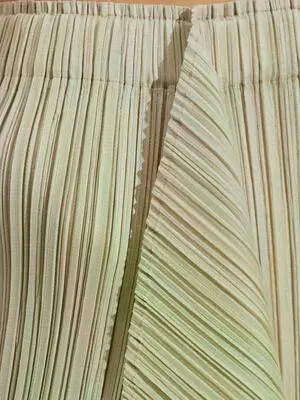 Issey Miyake Pleated Wide-leg Trousers