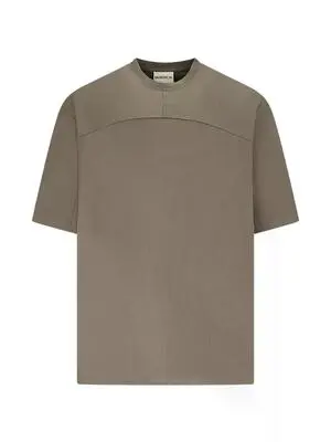 MORDECAI Panelled T-shirt - Green