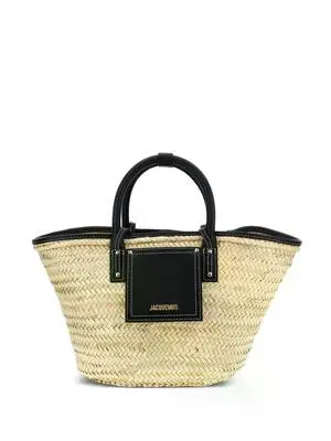 Jacquemus Soli Basket Bag - Neutrals