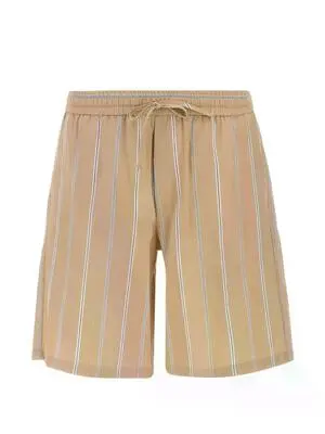 PAOLO PECORA Striped Deck Shorts