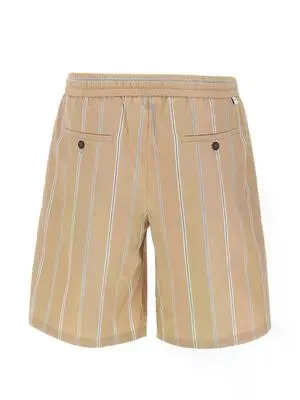 PAOLO PECORA Striped Deck Shorts