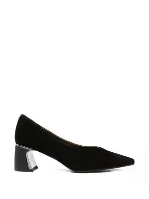 SERGIO MORETTI FIRENZE Pointed-toe Block-heel Pumps