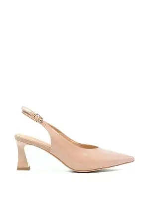 SERGIO MORETTI FIRENZE Patent-leather Slingback Pumps