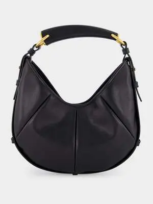 Saint Laurent Mombasa Small Leather Hobo Bag