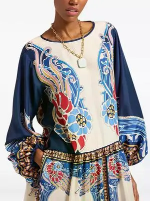 La DoubleJ Vesta Maxi Dress - Blue
