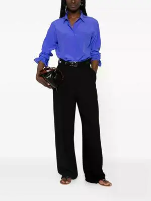 TOM FORD Buttoned Long-sleeve Shirt - Blue