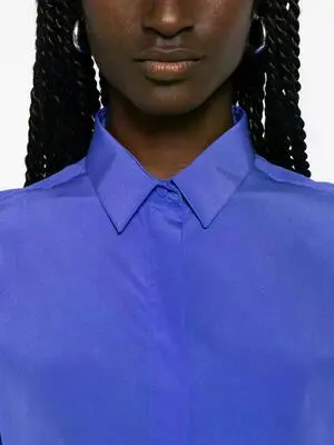TOM FORD Buttoned Long-sleeve Shirt - Blue