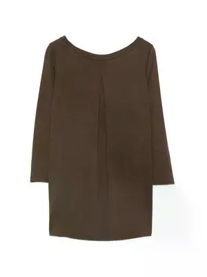 Majestic Filatures Scoop-neck T-shirt - Brown