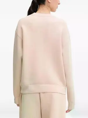 Guess Rhinestone Logo Sweatshirt - Pink