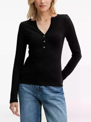 Guess Fine-ribbed T-shirt
