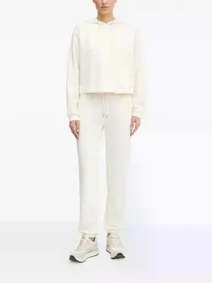Guess Embossed Peony Hoodie - White