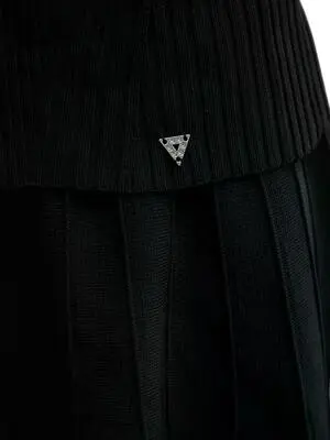 Guess Ribbed Knit Sweatshirt