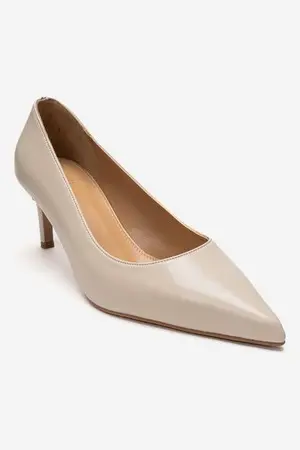PROLOGUE SHOES Velmira Stiletto Pump - Ecru