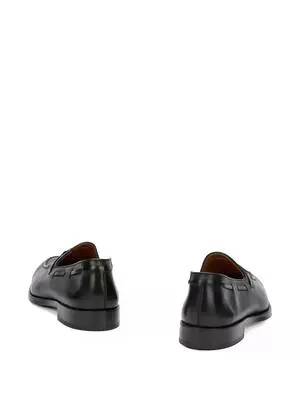 DOUCAL'S Leather Loafers With Tassel Detail