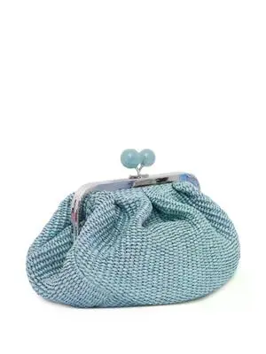Max Mara Pasticcino Woven Shoulder Bag