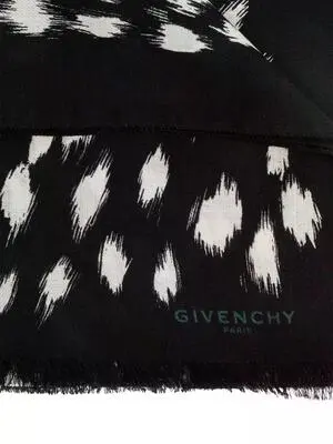 Givenchy Abstract-pattern Scarf