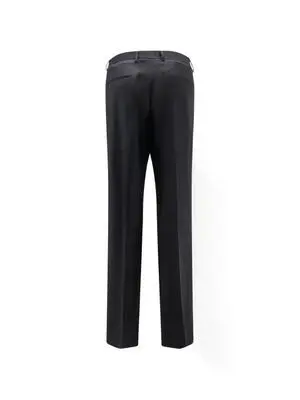 Tagliatore Slub-texture Pressed-crease Trousers