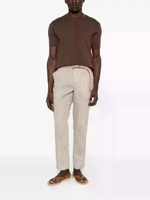 ENTRE AMIS Pleated Detail Trousers
