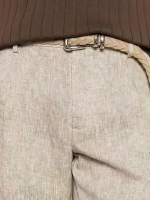 ENTRE AMIS Pleated Detail Trousers