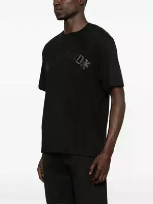 John Richmond Logo-patch T-shirt - Black